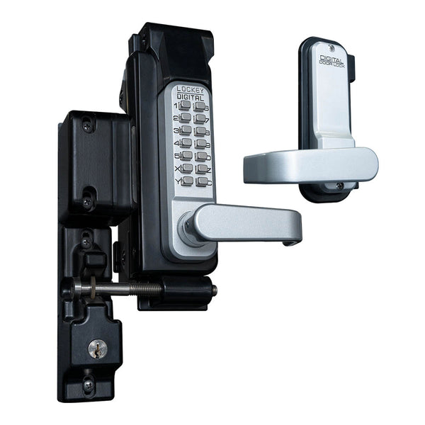 LockeyUSA SUMO GL2 Mechanical Combination Surface Mount Lever Gate Lock ...